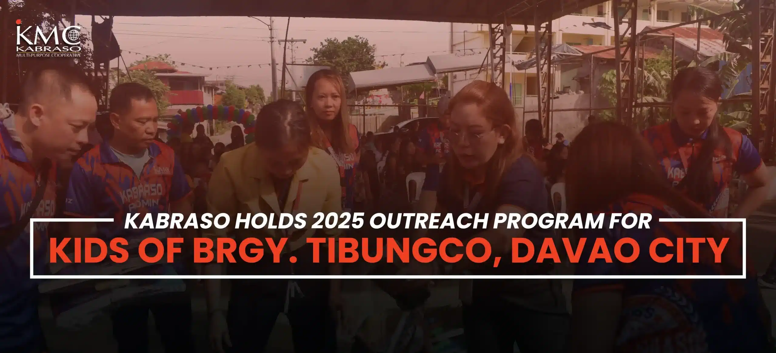 KMC Holds 2025 Outreach Program for Kids of Brgy. Tibungco